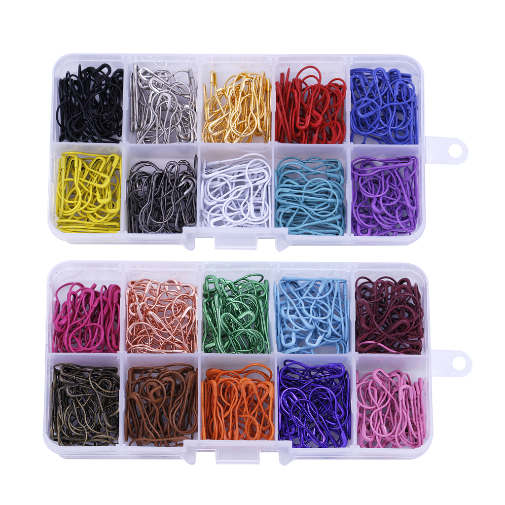 600 Pieces Assorted Bulb Safety Pins Calabash Pins... – Vicedeal