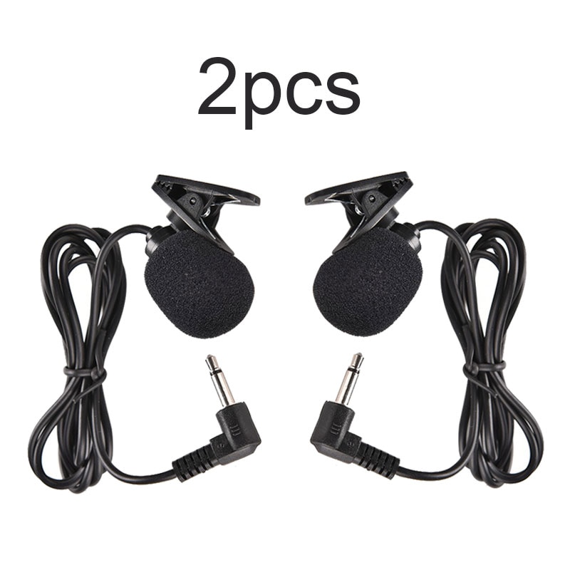 2pcs Omnidirectional Metal Microphone 3.5mm Jack L... – Vicedeal
