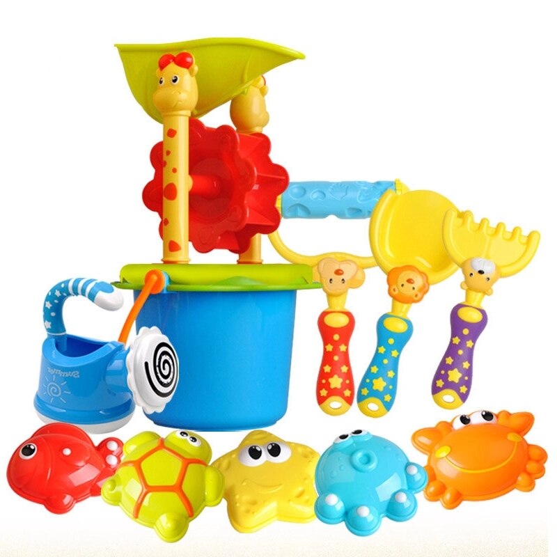 11pcs Summer Beach Toys for Children Outdoor Sea S... – Grandado