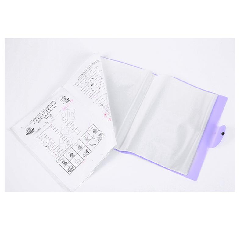 20 Pages Transparent File Folder Examination Paper... – Vicedeal