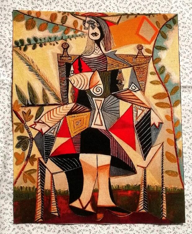 ZENGIA Hand dyed Fabric Picasso cotton canvas Patc... – Vicedeal