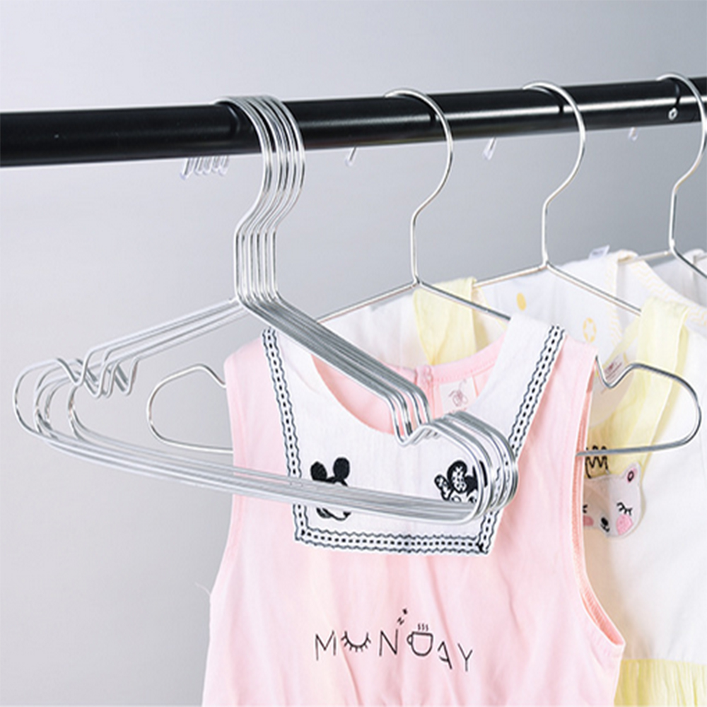 10PCS Stainless steel clothes hangers Non-slip clo... – Vicedeal