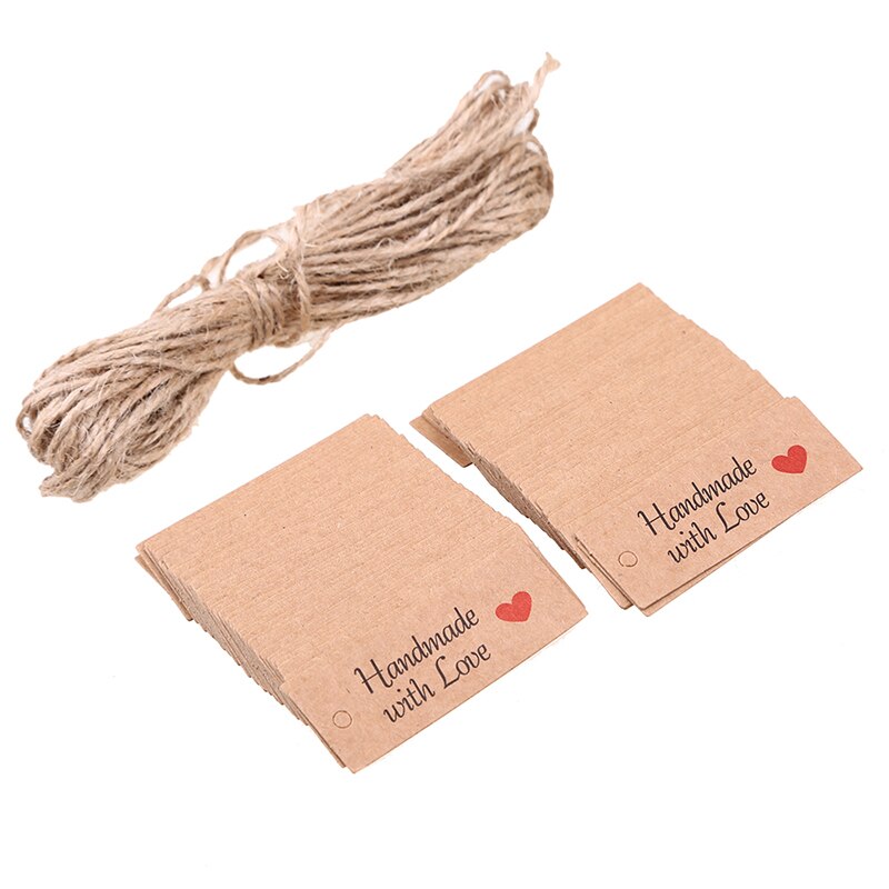 100pcs Label Tags with String Watch Jewelry Displa... – Vicedeal