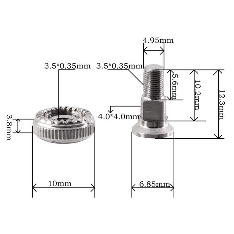 Full Set Scissor Bearing Screws 10pcs Hair Salon B... – Grandado