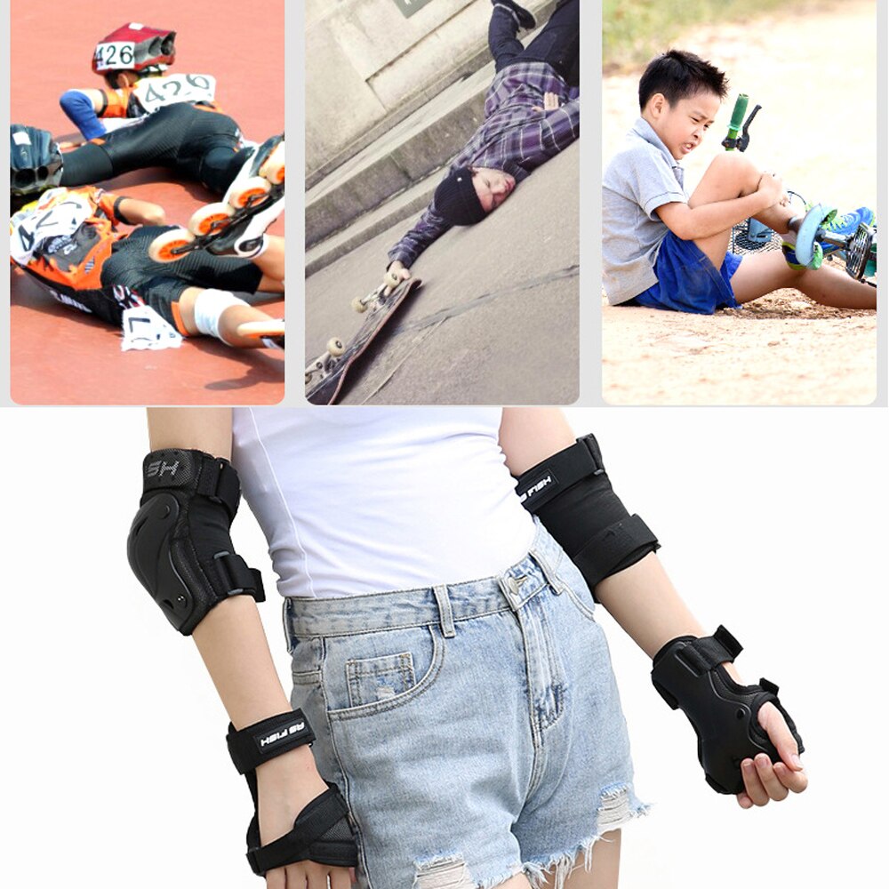 Complete 6pcs/Set Roller Skating Protector Elbow K... – Grandado