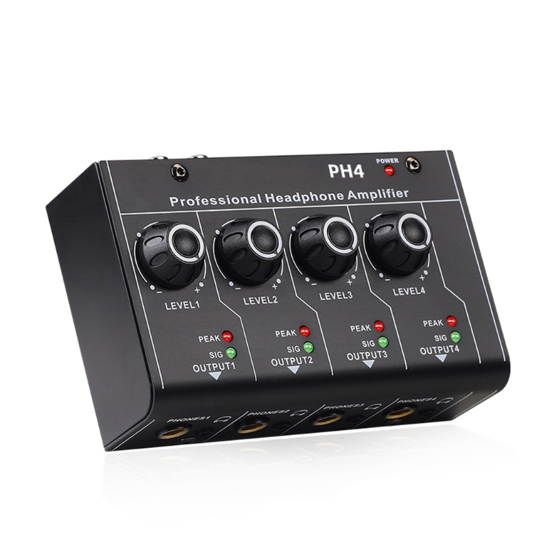 Ultra-Compact Rca Ingang 4 Kanalen Mini Hoofdtelef... – Vicedeal