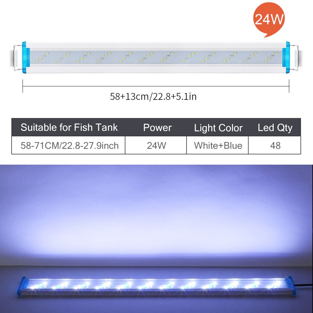 Aquarium Led Licht Super Slim Fish Tank Aquatic Pl... – Grandado