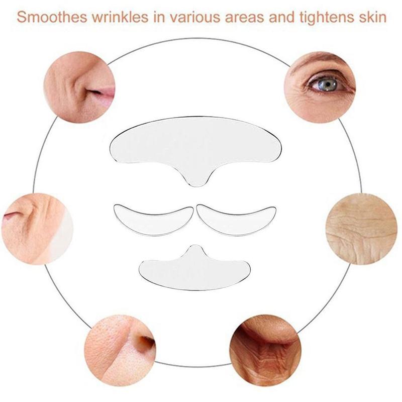 4Pcs/Set Anti Wrinkle Eye Face Pad Reusable Face L... – Grandado