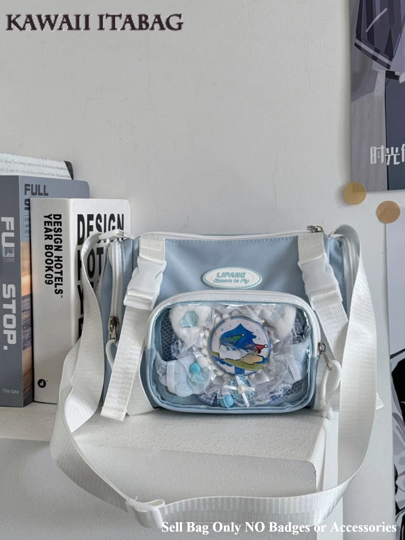 Itabag Women Multipocket Clear Transparent Bag Sum... – Grandado