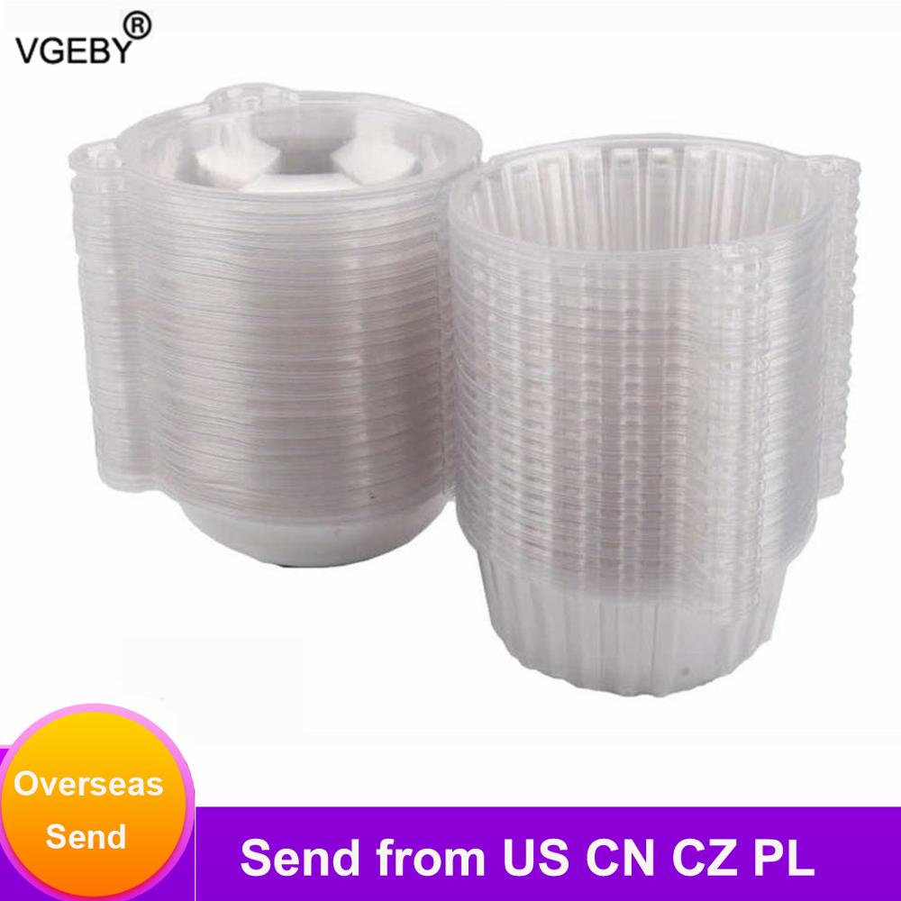 100Pcs Plastic Doos Verpakking Dozen Met Deksel Tr... – Grandado