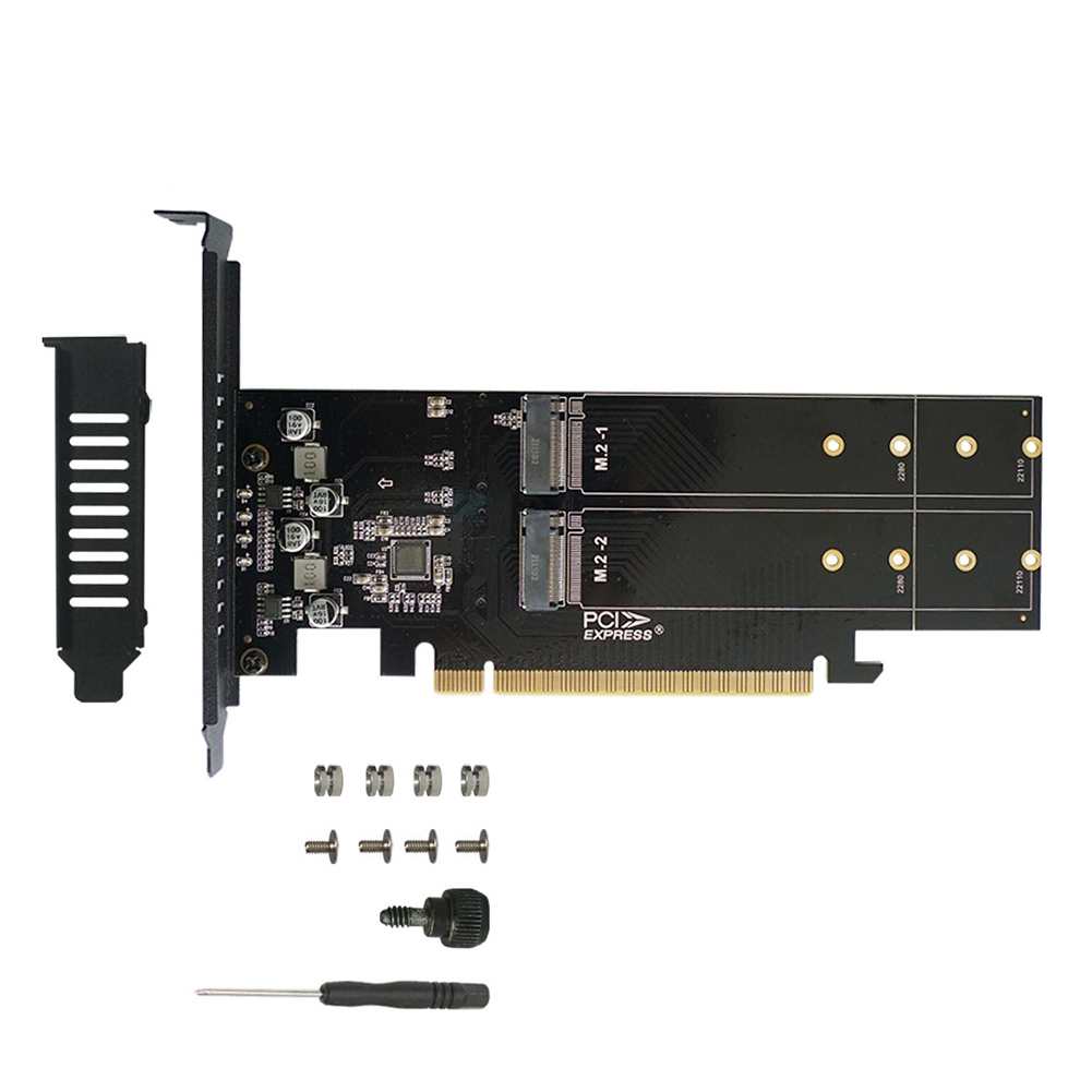 PCIe To M2 Adapter Card, PCIE X16 4 Port M2 NVME M... – Grandado