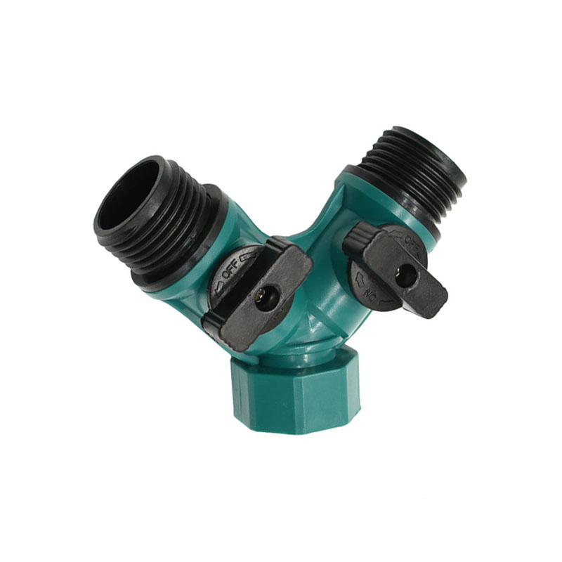 Female 3/4 To 3/4" Male 2-Way Tap Garden Tap Y Wat... – Grandado