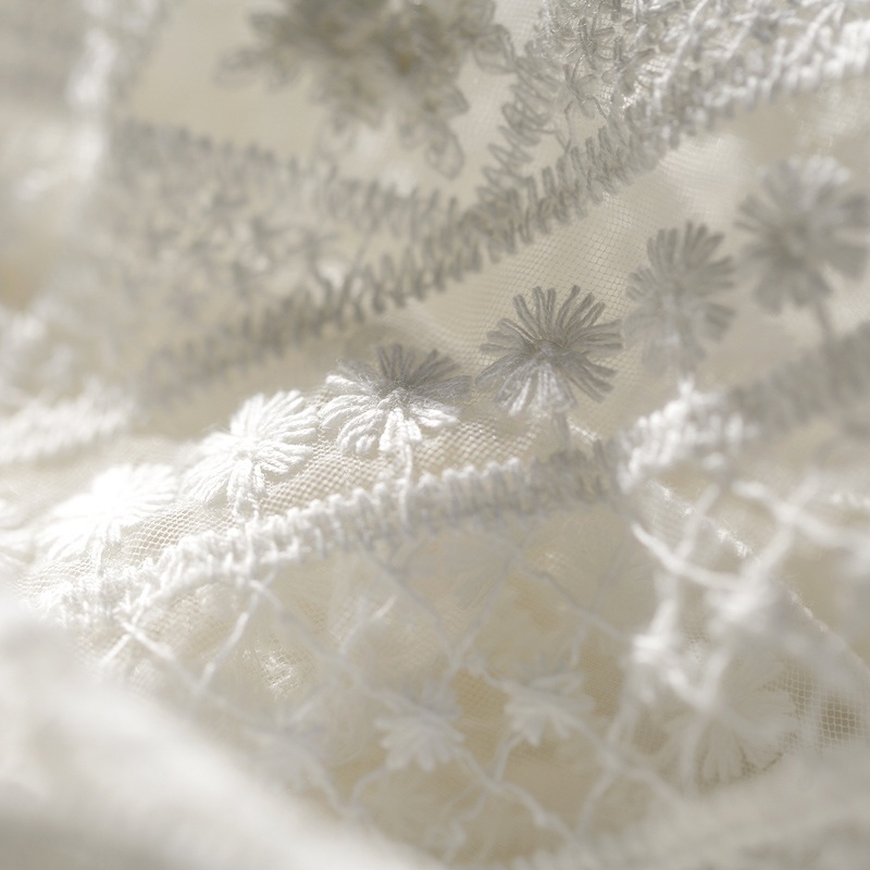 150cm wide 1meter/lot white Thin Mesh Lace Fabric ... – Vicedeal