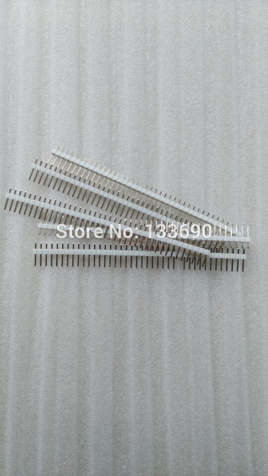 10 unids/lote, buena , 2,54mm, 1x40, tira de pines... – Grandado