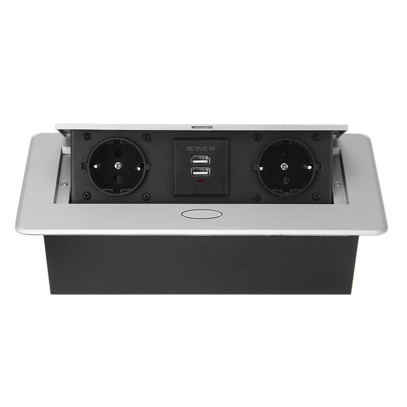Multifunctional Desktop -Up Socket Aluminum Alloy ... – Grandado