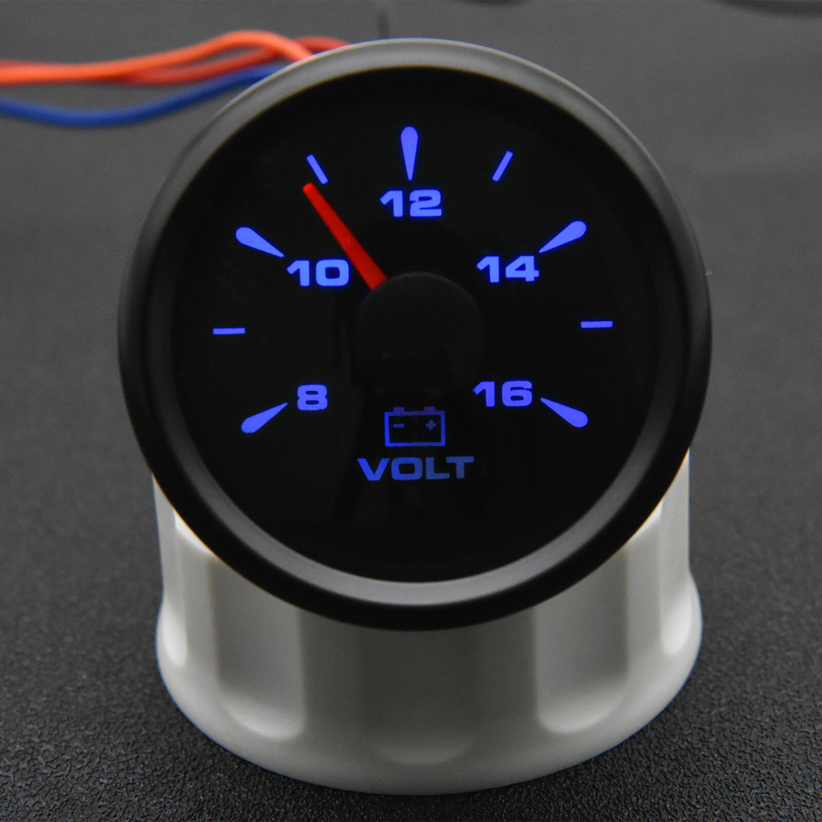 Universele 52 Mm Spanningsmeter Volt Meter 8-16 V ... – Vicedeal