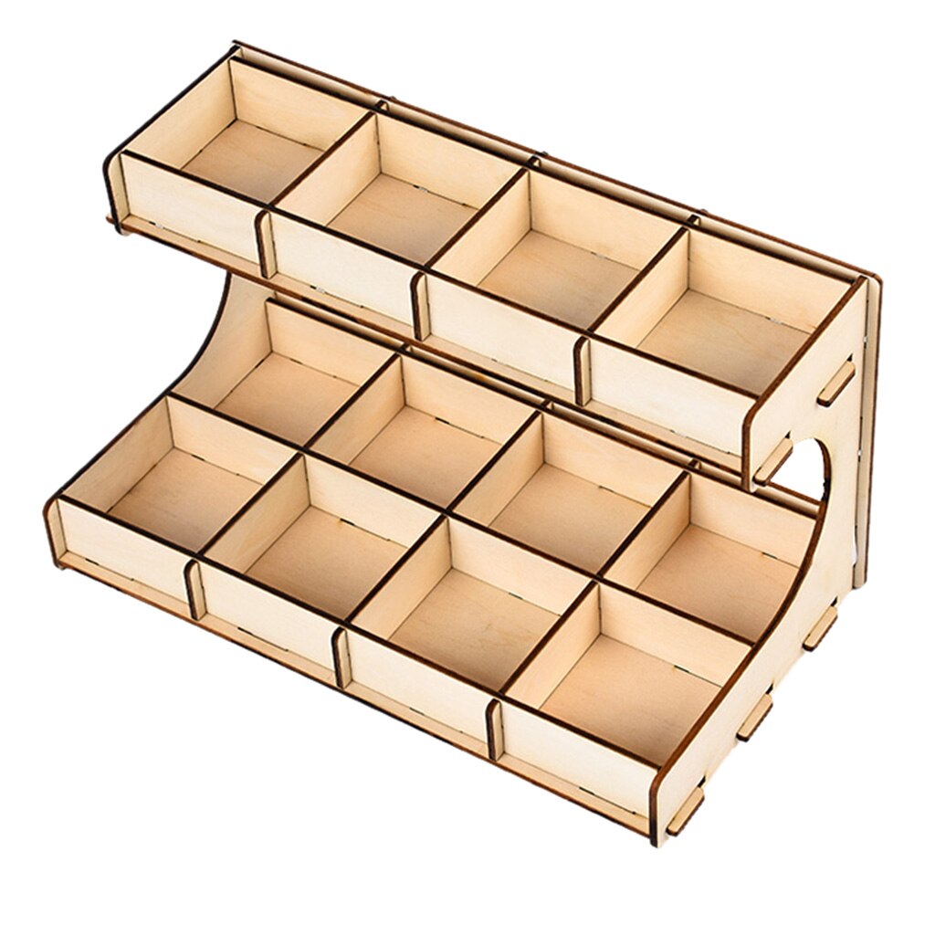 DIY Craft Pigment Color Paint Ink Wooden Storage R... – Vicedeal