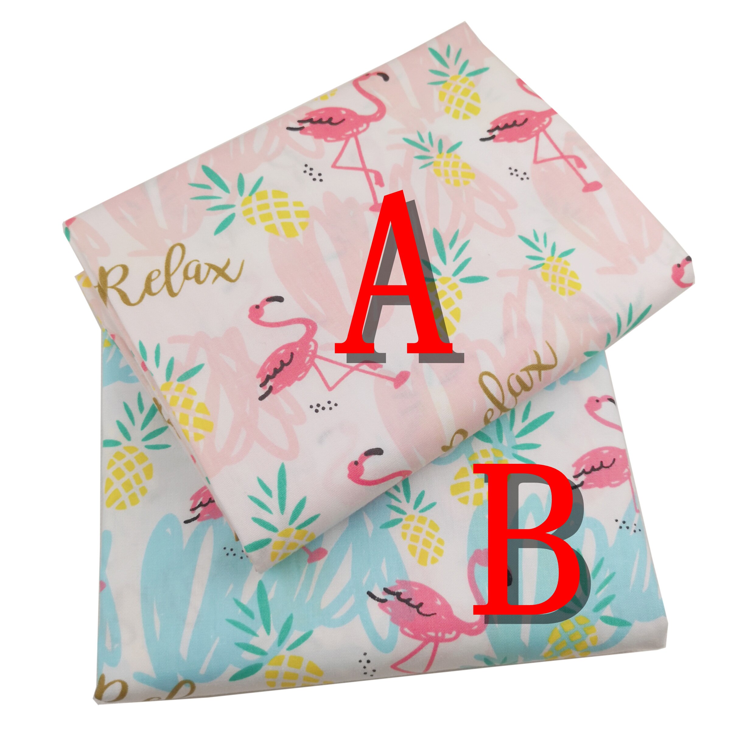 Ananas flamingo Print Diy thuis textiel kleding DI... – Vicedeal