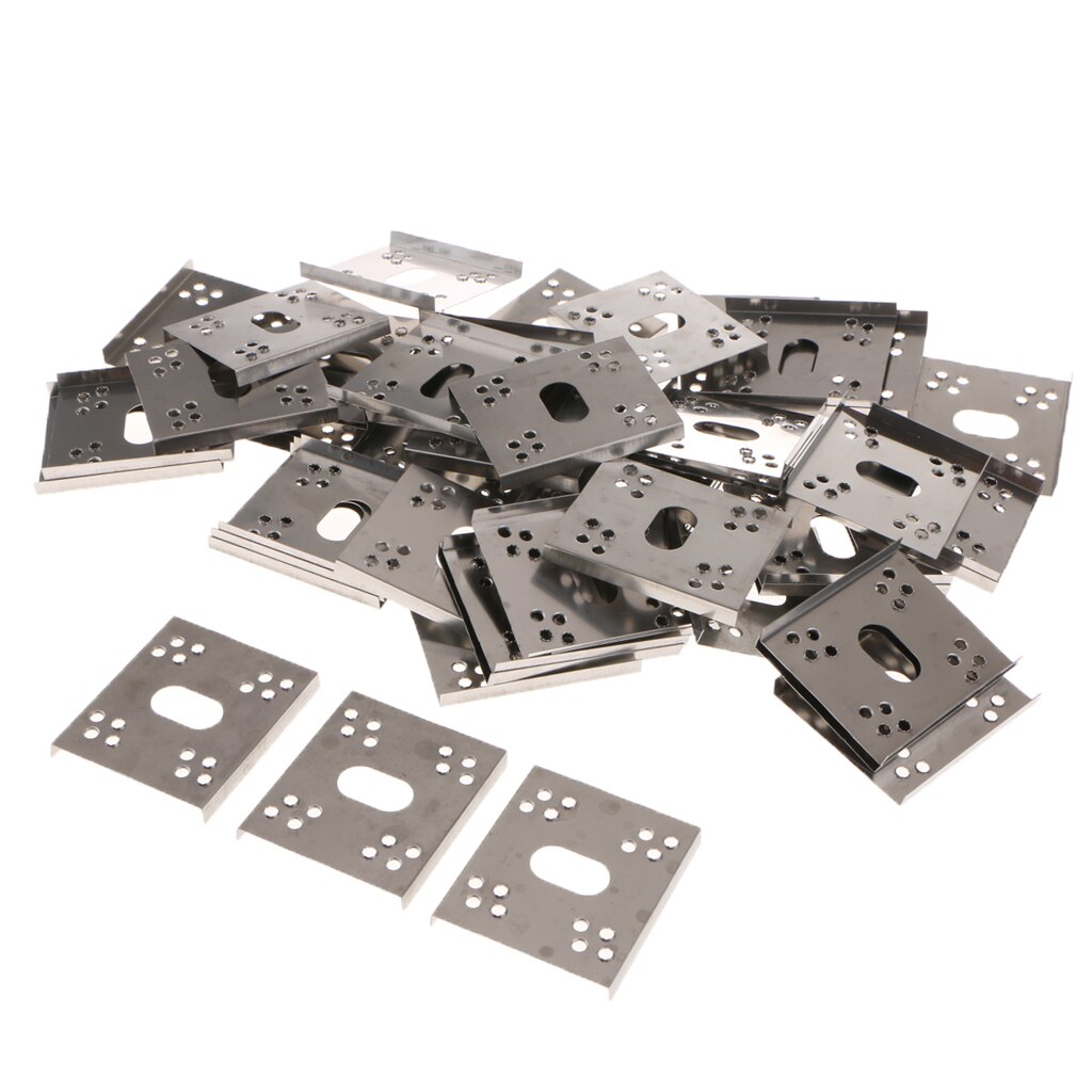 50 PCS/SET STAINLESS STEEL Solar Earthing Clamp / ... – Grandado