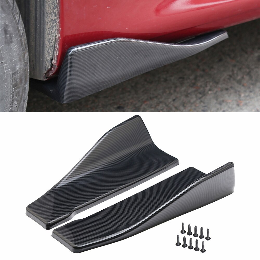 Universal Rear Bumper Wrap Carbon Fiber Side Repla... – Grandado