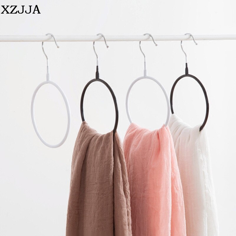 XZJJA Metal Multifunctional Clothes Hanger Round R... – Grandado