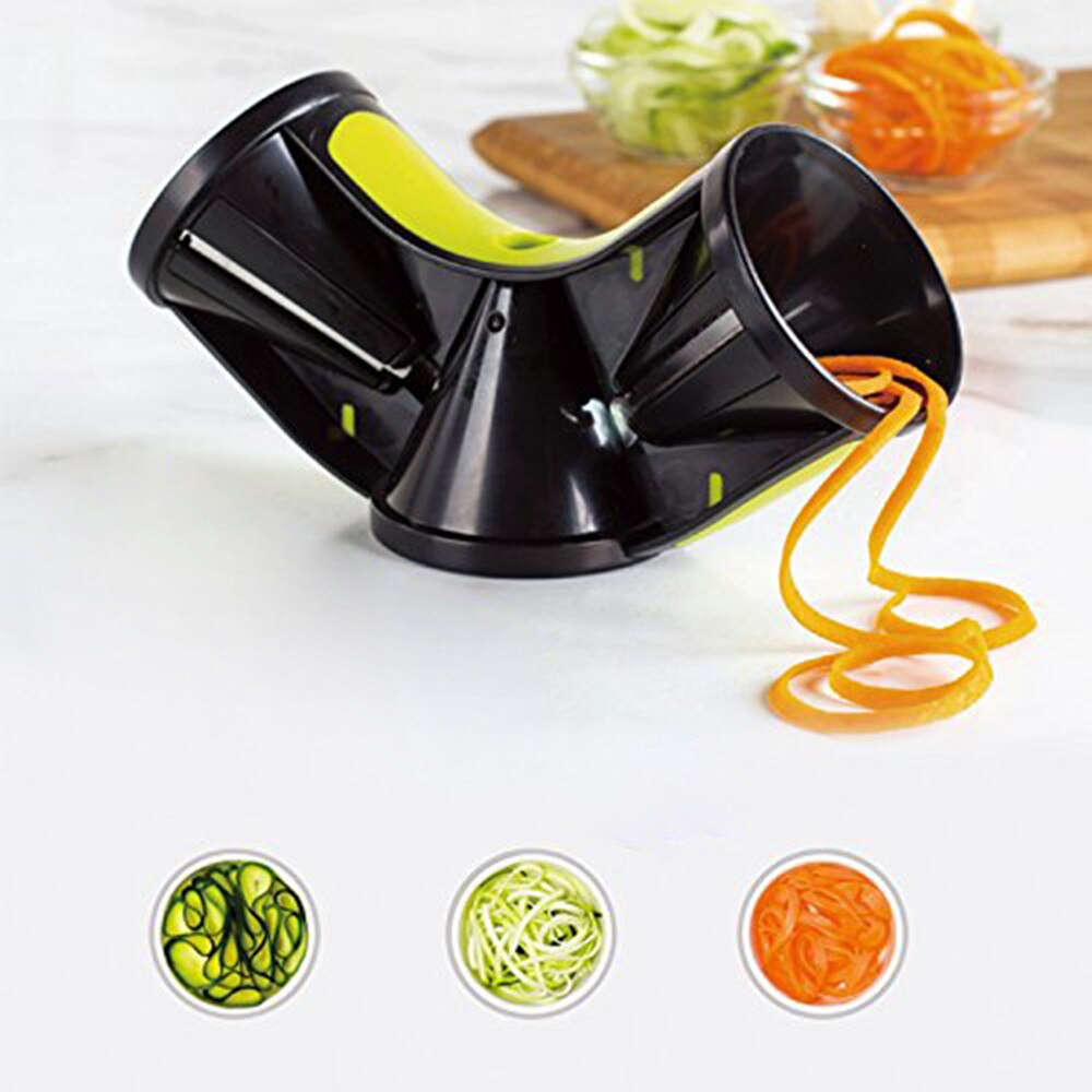 Mandoline Küche Tornado Spirale Obst Gemüse Slicer... – Vicedeal