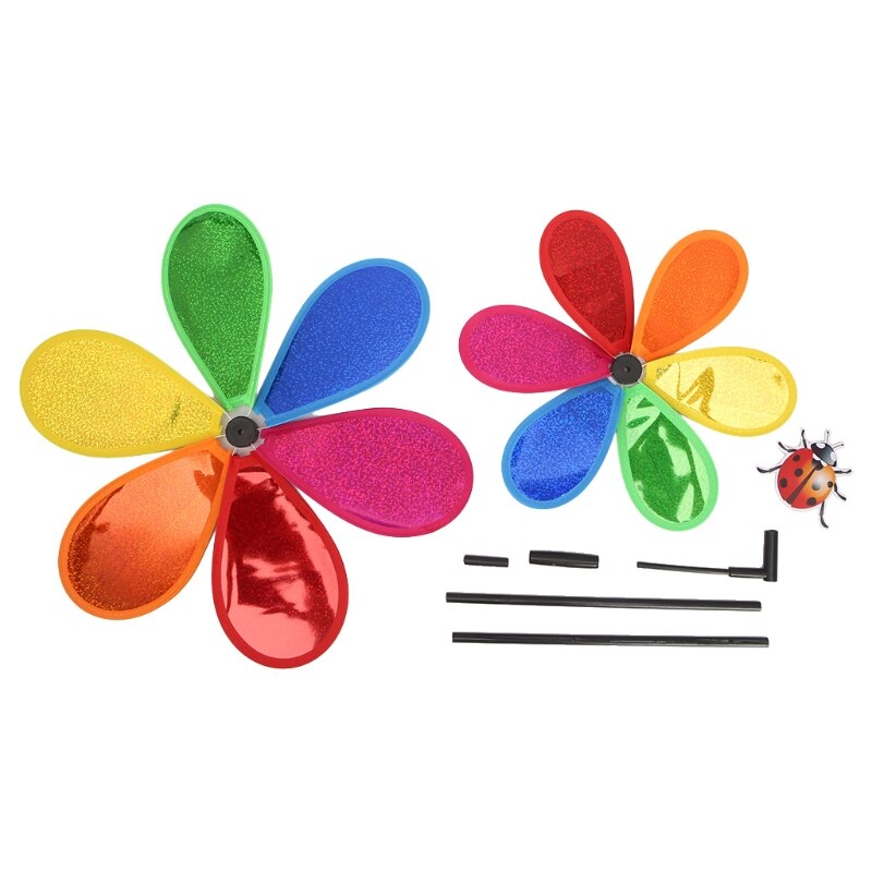 Sequins Insect Windmill Whirligig Wind Spinner Hom... – Grandado