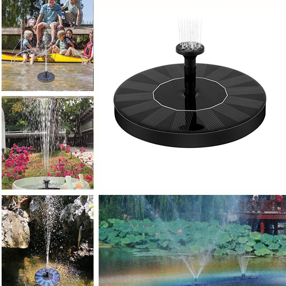 Solar Powered Water Fountain Pumps Floating Founta... – Vicedeal