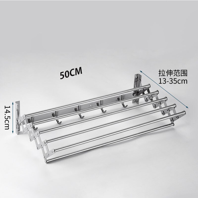 304 Stainless Steel Retractable Towel Rack Toilet ... – Grandado