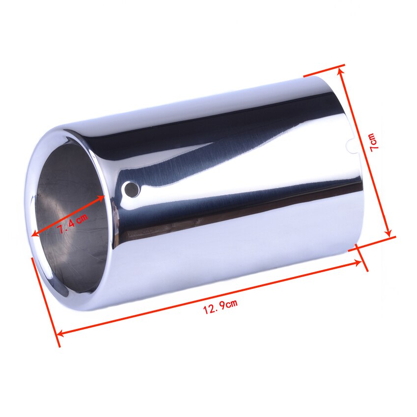 SPEEDWOW Universal 2pcs Car Exhaust Tail Pipes Sil... – Vicedeal