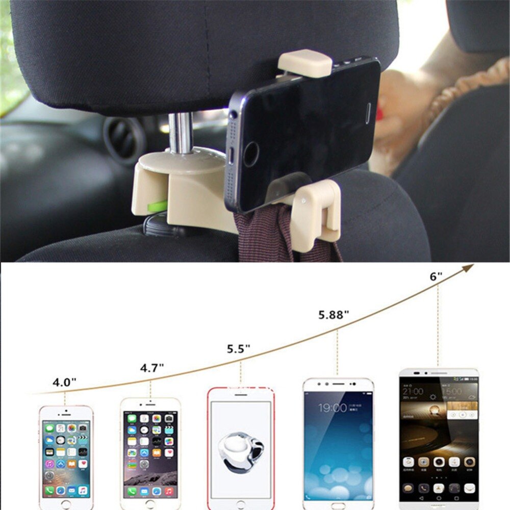 Bilkrog med telefonholder bil styling nakkestøtte ... – Vicedeal