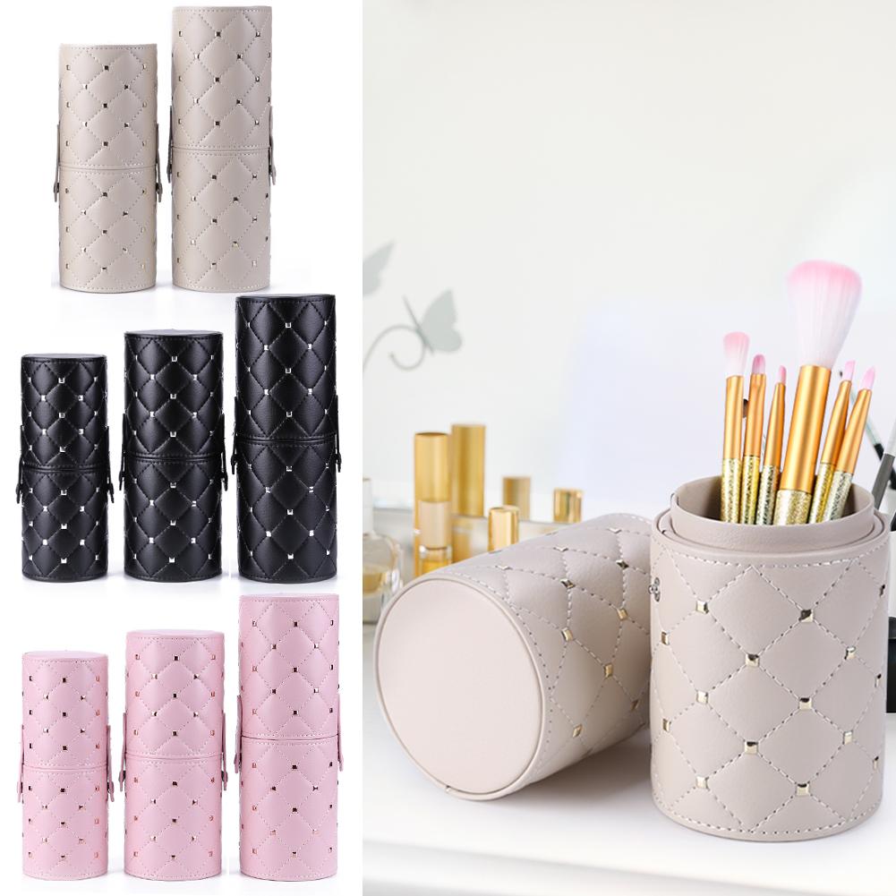 Portable Travel Makeup Brush Bucket Diamond Sewing... – Vicedeal