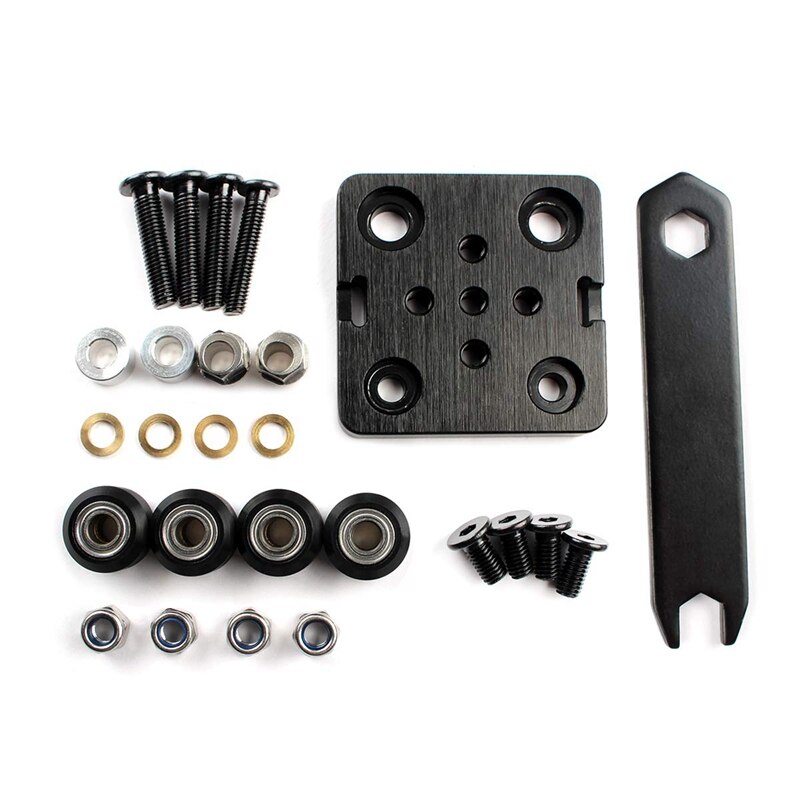 3D Printer Parts Small V-Wheel with Plate Kit for ... – Grandado