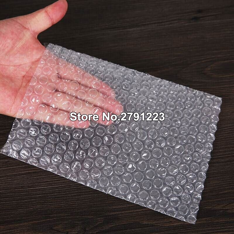 50pcs White Bubble Bags 30*35cm Transparent Paded ... – Grandado