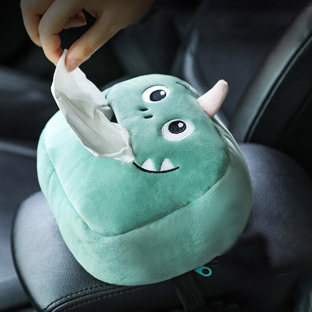 Auto Tissue Box Pluche Dieren Leuke Servet Tissue ... – Grandado