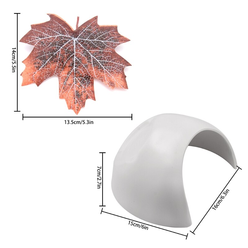 Snake Hides Small Reptile Hideout Caves Terrarium ... – Vicedeal