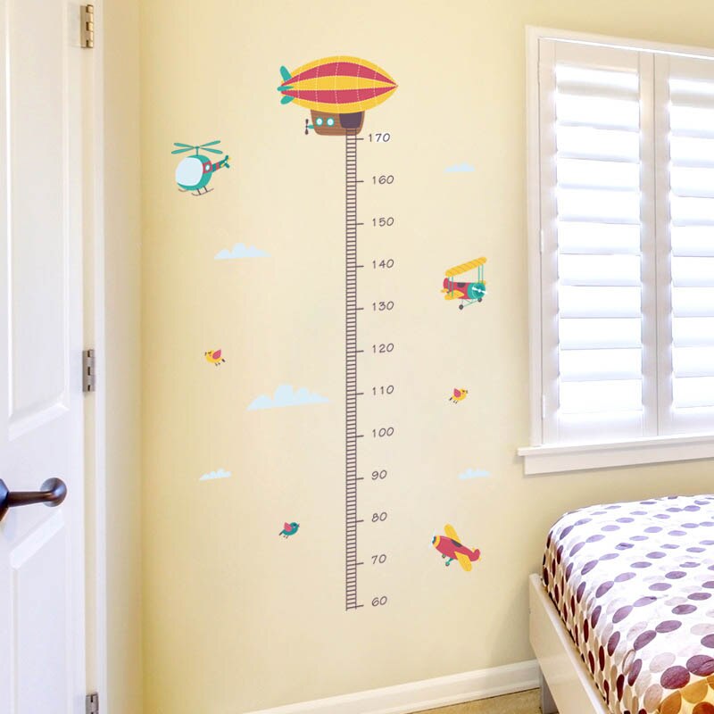 Height Measure Wall Sticker Cartoon Home Decoratio... – Vicedeal