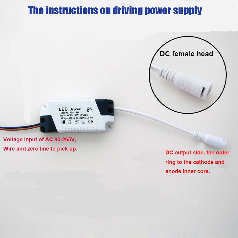 Led Driver Dc Plug 1-3W 4-7W 8-12W 13-18W 18-24W V... – Vicedeal