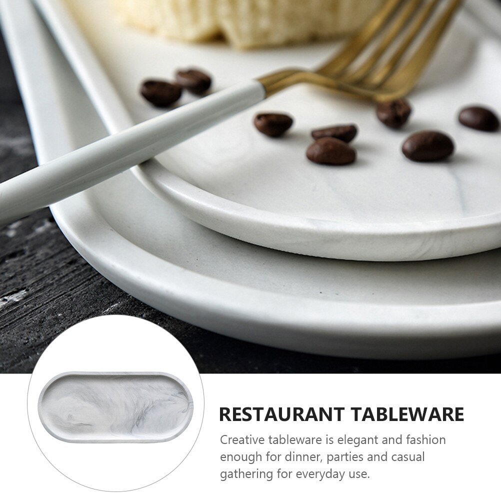 1pc Snack Plate Food Tray Simple Food Place Tray F... – Grandado