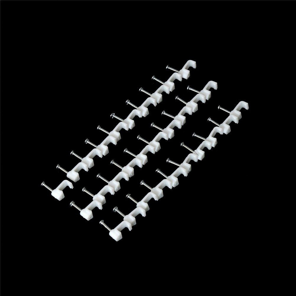 100pcs/pack 8MM Circle Path Circle Cable Clips Cab... – Grandado