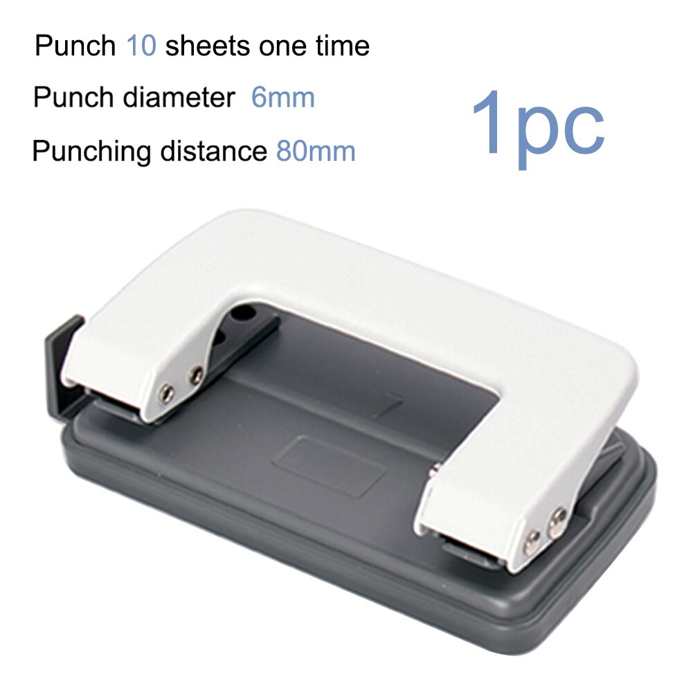 School Office Metal Single Hole Puncher Hand Paper... – Grandado