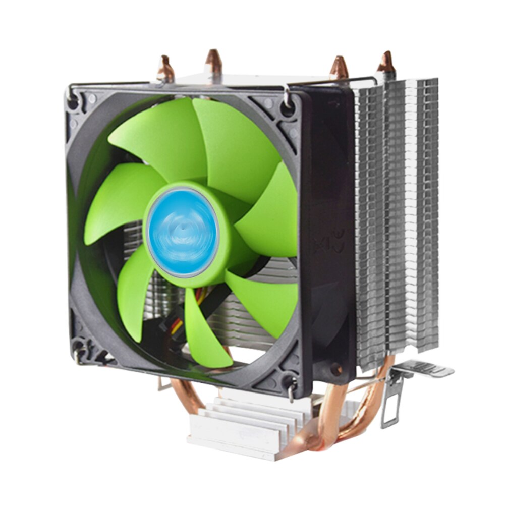 CPU Air Cooler Cooling Fan Cooler Green Blade Fan ... – Grandado