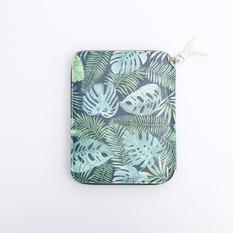 Yiwi Originele A6 Groen Blad Hobo Zip Bag Planner ... – Grandado