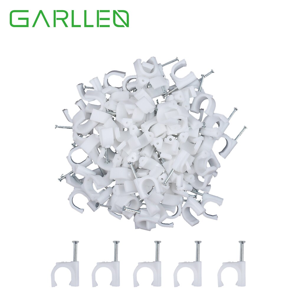 GARLLEN 100Pcs Plastic Round Electrical Wire Cable... – Vicedeal