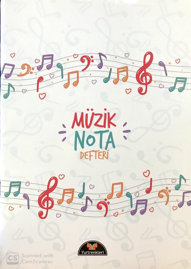 Musical note Book 64 Page-Left Keyless 381392565 – Grandado