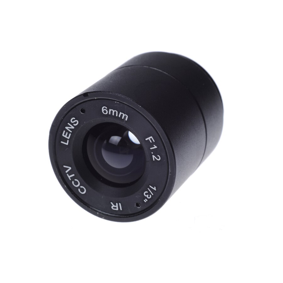 CCTV LENS 6mm 53degrees 1/3" F1.2 CCTV Fixed Iris ... – Vicedeal