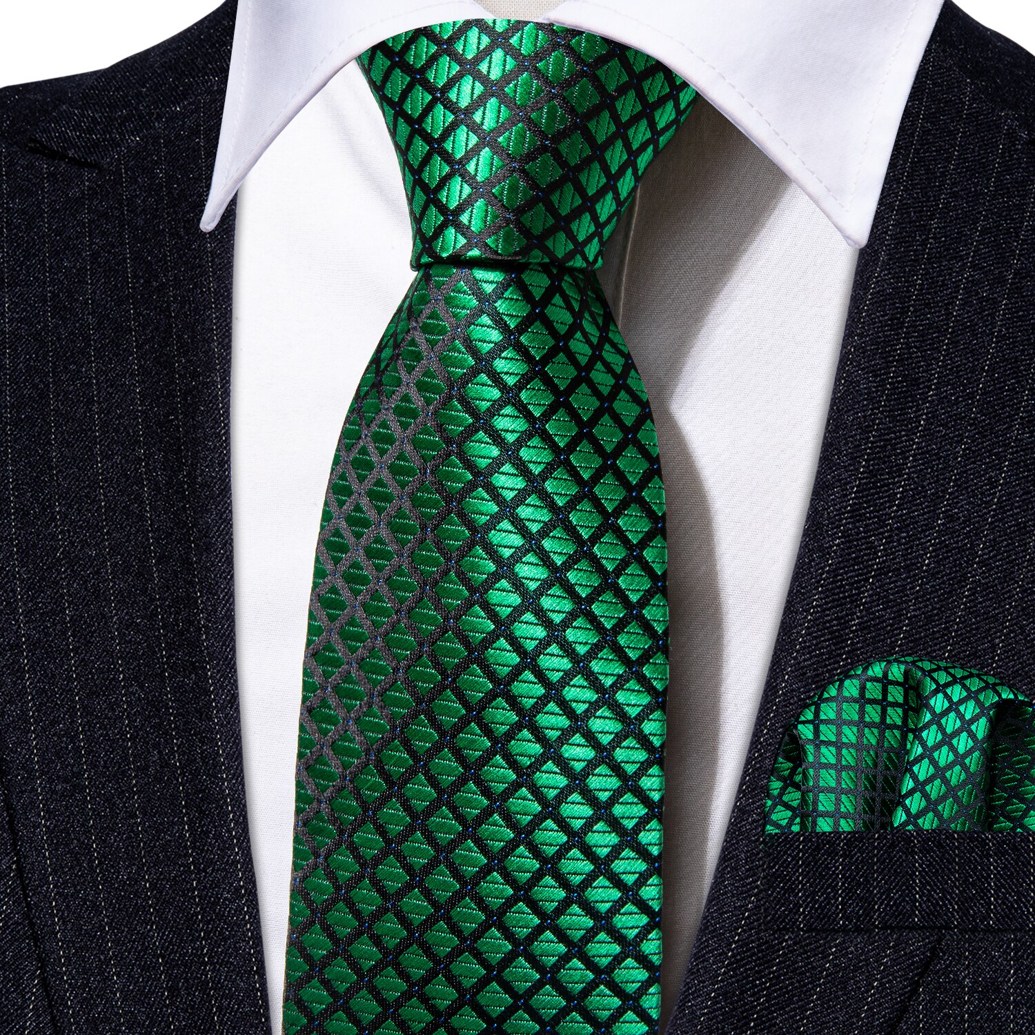 Luke. Wang-corbata verde para niños, novedad, corb... – Grandado