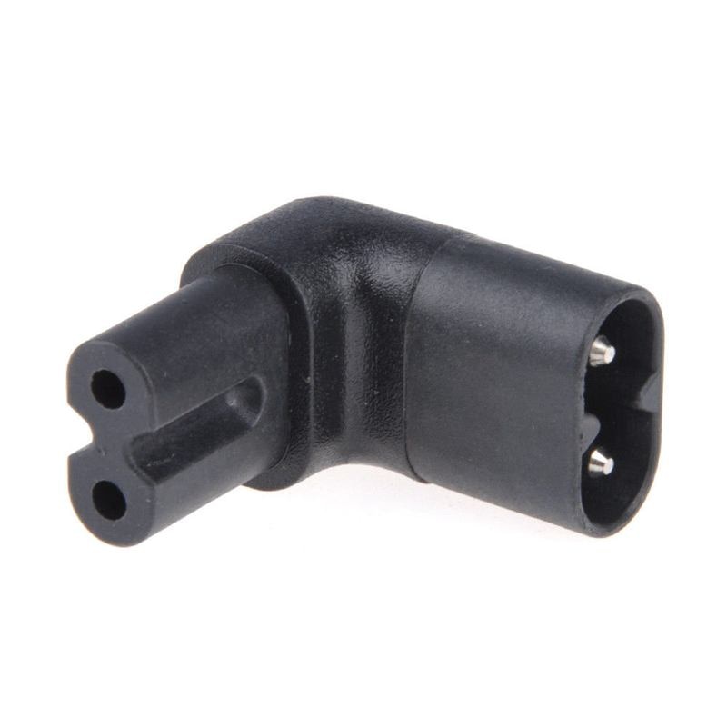 2.5A IEC320-C8 to C7 90 Degree Up Angle Angled Pow... – Grandado