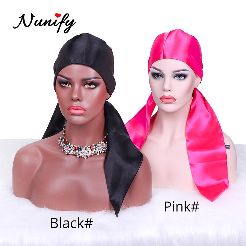 Nunify Satin Edge Wrap Headband Hair Tie Band Avai... – Vicedeal