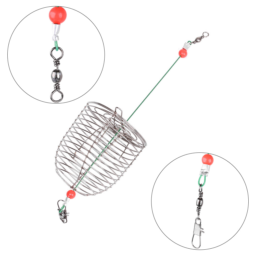 Portable S/M/L Stainless Steel Aquarium Small Bait... – Grandado